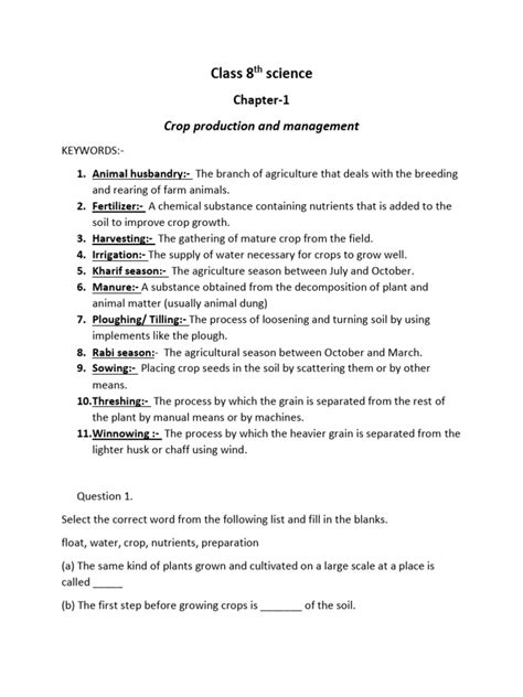 Document 2 8th Science Notes 1 Pdf