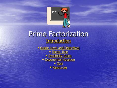 Ppt Prime Factorization Introduction Powerpoint Presentation Free Download Id 272337