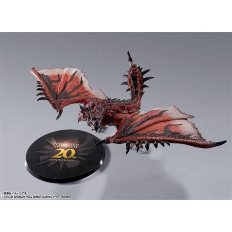 全新現貨 Shm 魔物獵人 雄火龍20周年紀念版 可動完成品 蝦皮購物
