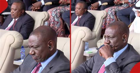 Uhuru Kenyatta Sits Meters Away From William Ruto In Drc Video