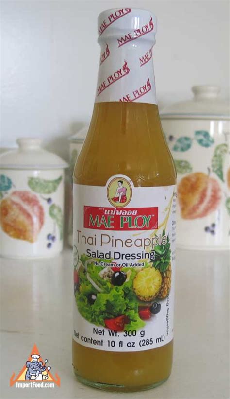 Thai Pineapple Salad Dressing Mae Ploy Importfood