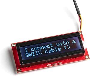 Amazon Sparkfun X Serlcd Rgb Text Qwiic Red Green Blue