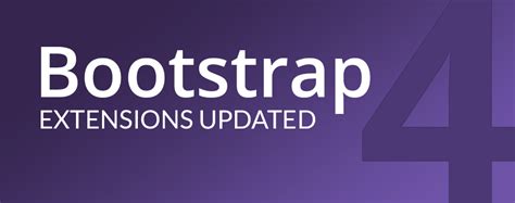 Bootstrap Extensions Updated Dmxzone