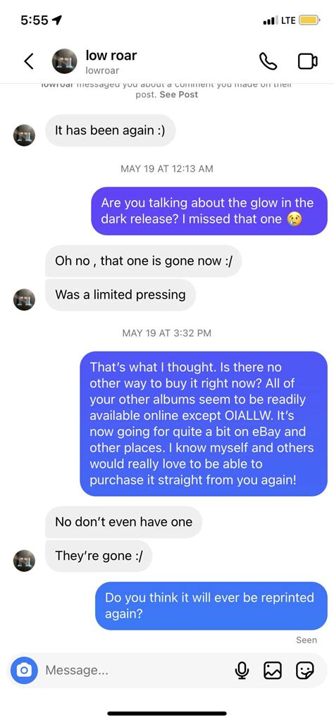 Ryan Was Kind Enough To Message Me After I Commented On One Of His