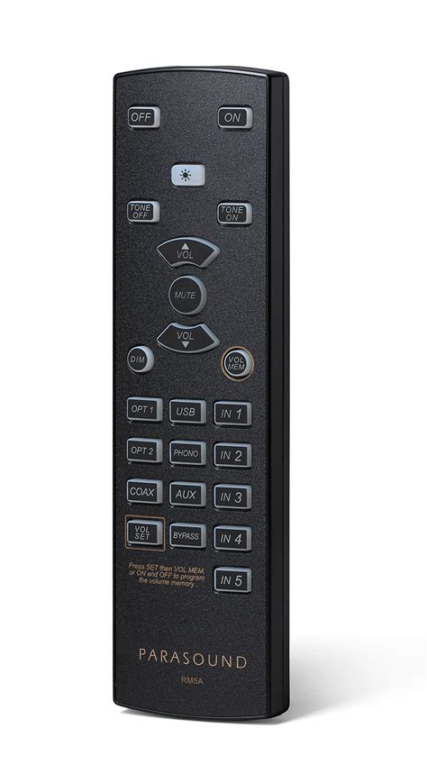 Parasound Remote Control Replacements