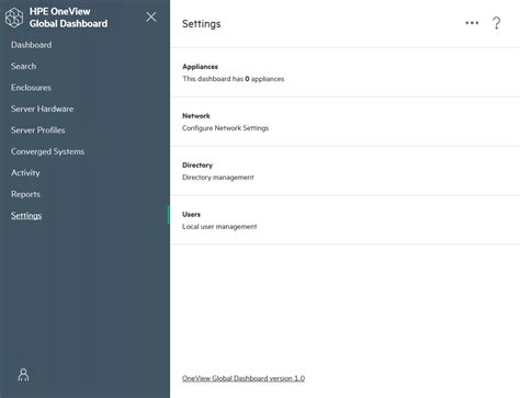 Getting Started With Hpe Oneview Global Dashboard Bitcon It Consultants