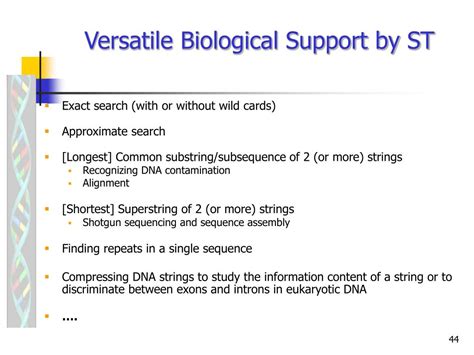 Ppt Indexing Biological Sequence Data Powerpoint Presentation Free