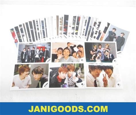 【やや傷や汚れあり】sixtones 公式写真 35枚 Imitation Rain海外 台湾 オフショットjr時代 Johnnys