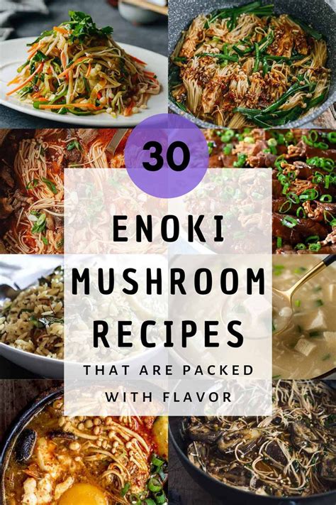 Enoki Mushroom Recipes That Are Packed With Flavor