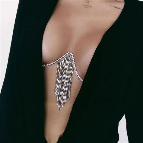 Rhinestone Bra Etsy