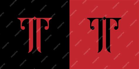 Premium Vector Modern And Strong Letter T Initials Logo Design