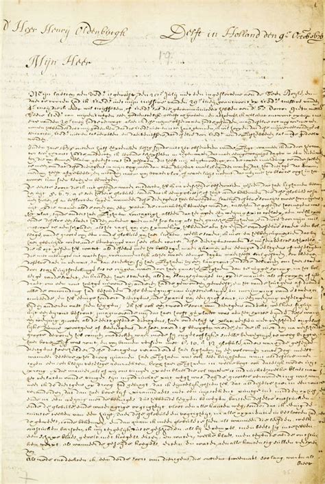 What Did Leeuwenhoek Say About His Own Writing Lens On Leeuwenhoek