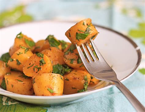 Lemon And Basil Potato Salad Wishful Chef