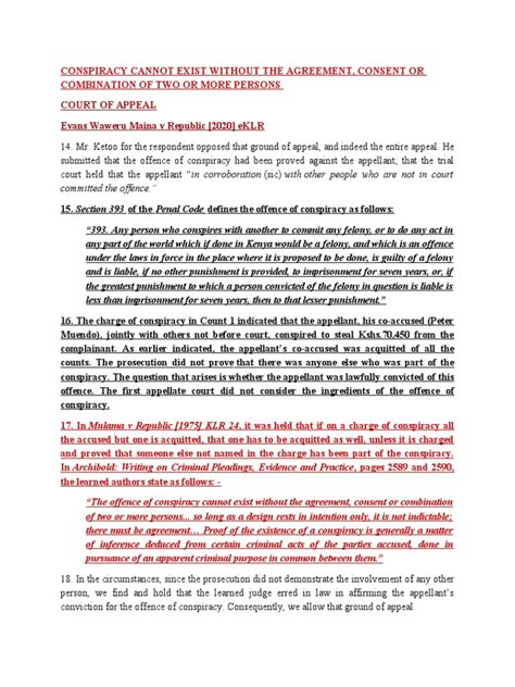 Conspiracy Charge Pdf Criminal Procedure In South Africa Prosecutor
