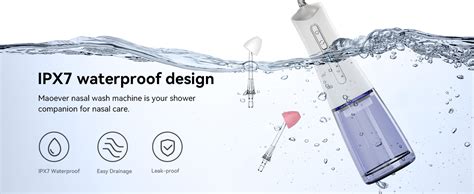 Maoever Cordless Nasal Irrigation System Electric Neti