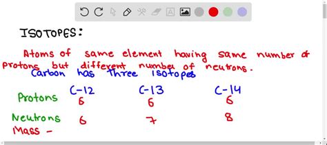 SOLVED A What Are Isotopes B How Are The Isotopes Of A Particular Element Alike C How Are