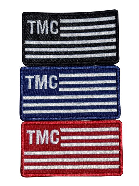 Nipsey Hussle Tmc Flag Iron On Patch Black Blue Red Set Etsy