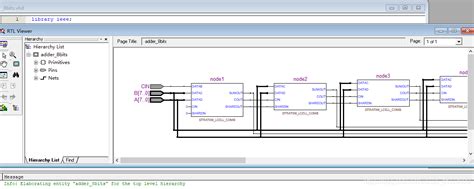 vhdl 在quartus ii里编写8位加法器（第一次由代码得到电路图） 8位全加器vhdl代码 csdn博客