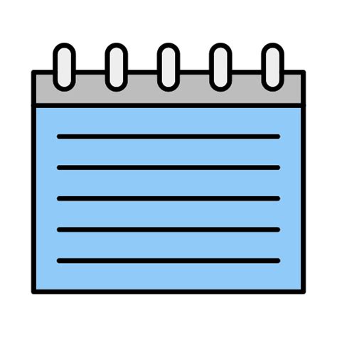 Notepad Generic Color Lineal Color Icon Notepad Generic Color Lineal Color Icon