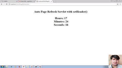 26 Auto Page Refresh Servlet With Setheader Adv Java Servlet