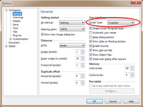 Mouse Pointer Position Inaccurate Corel PHOTO PAINT X6 CorelDRAW