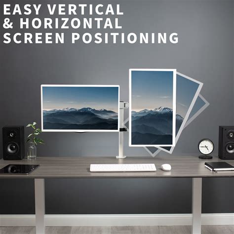 Vivo Dual Monitor Desk Mountb083g6p7wh
