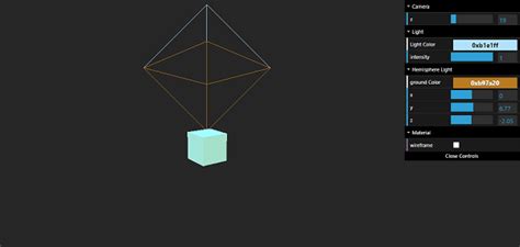 Three Js Hemisphere Light