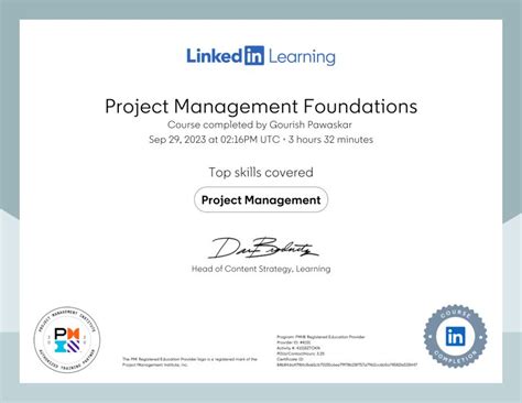 Gourish Pawaskar On Linkedin Certificate Of Completion
