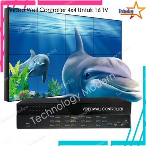 Jual K HDMI Video Wall Controller X Untuk TV Menjadi Gambar Besar Jakarta Pusat