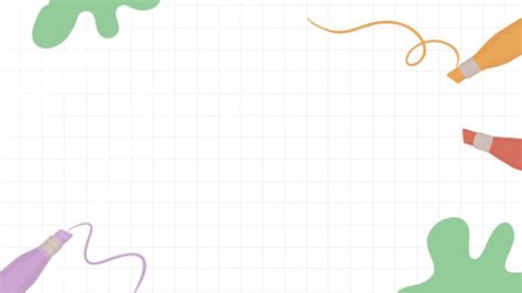 Cartoon School Assignments Education Colorful Cool Powerpoint