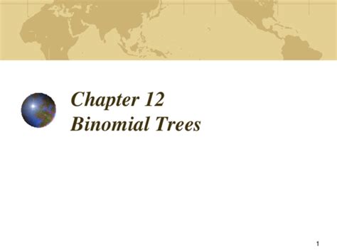Ppt Lect8 Binomial Trees