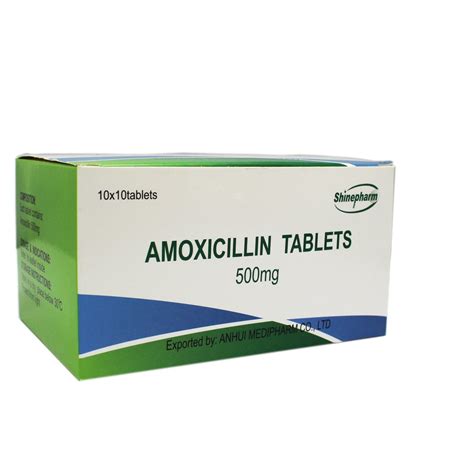 Amoxicillin Tablet 500mg Finished Western Medicine Gmp Tablet And Chemical