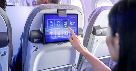 Interior Da Cabine Do Airbus