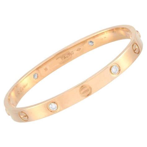 Cartier Love Bracelet Rose Gold At 1stdibs Cartier Love Braclet