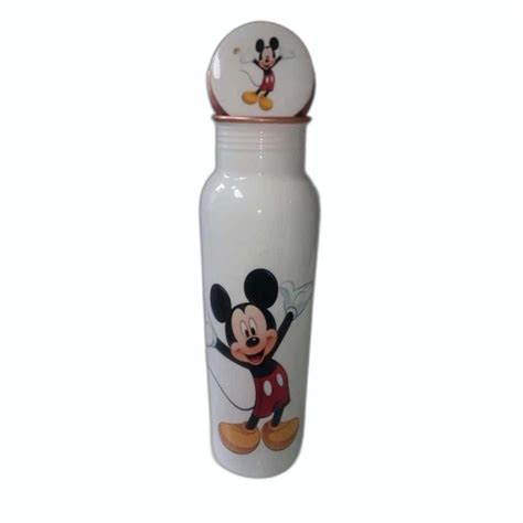 Micky Mouse Printed White Copper Bottle At Best Price In Moradabad
