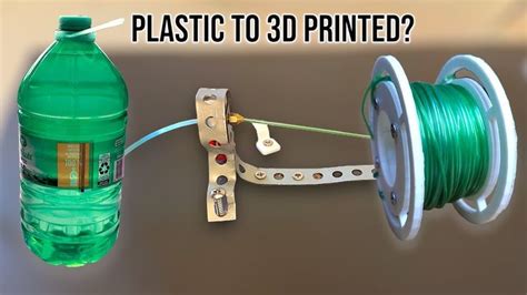 I Turned Plastic Water Bottles Into 3d Printer Filament The Full