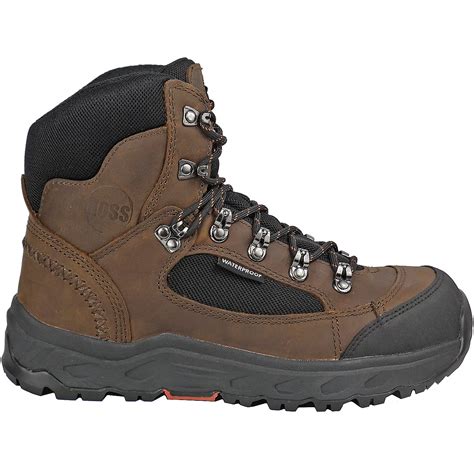 Hoss Boot Company Men S Blocker 6in Pr Aluminum Safety Toe Lace Up Work