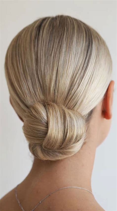 Stunning Updo Hairstyles Messy Low Bun