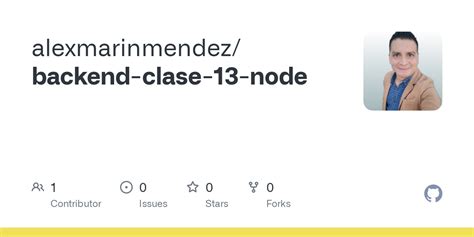 Github Alexmarinmendez Backend Clase Node