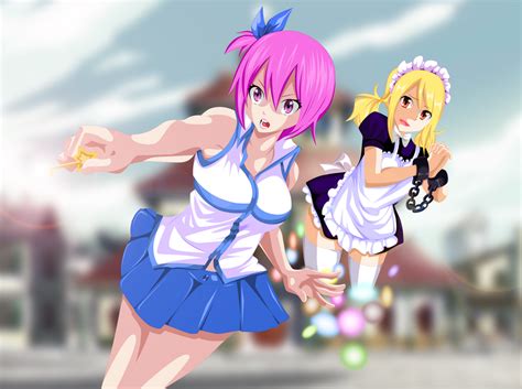 Lucy Heartfilia And Virgo Versa Fairy Tail By Parokas On DeviantArt
