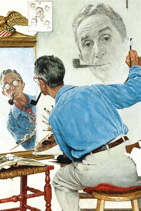Archieves Data Of Norman Rockwell At Singing Palette Art Portal Site