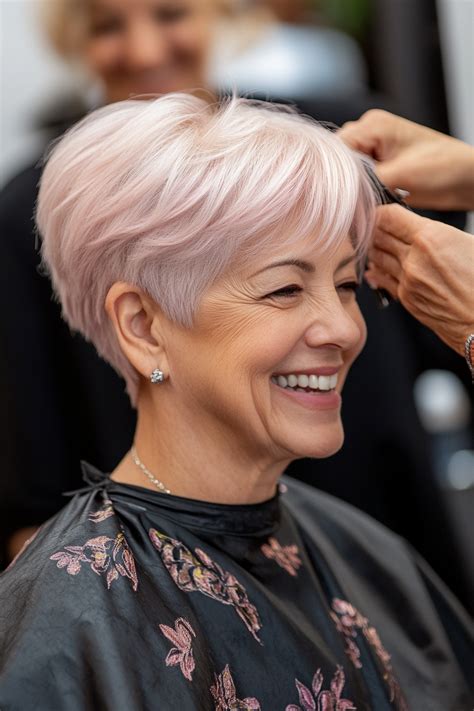 24 Amazing Short Hairstyles For Women Over 60 With Thin Hair In 2024