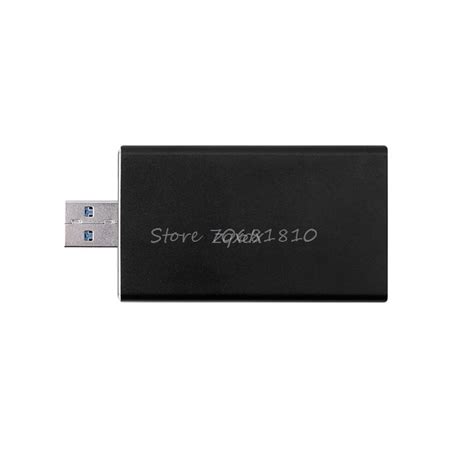Usb 3 0 для Msata Ssd жесткий диск коробка конвертер адаптер корпус Внешний чехол и Прямая