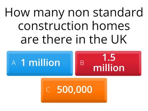 Non Standard Construction Quiz