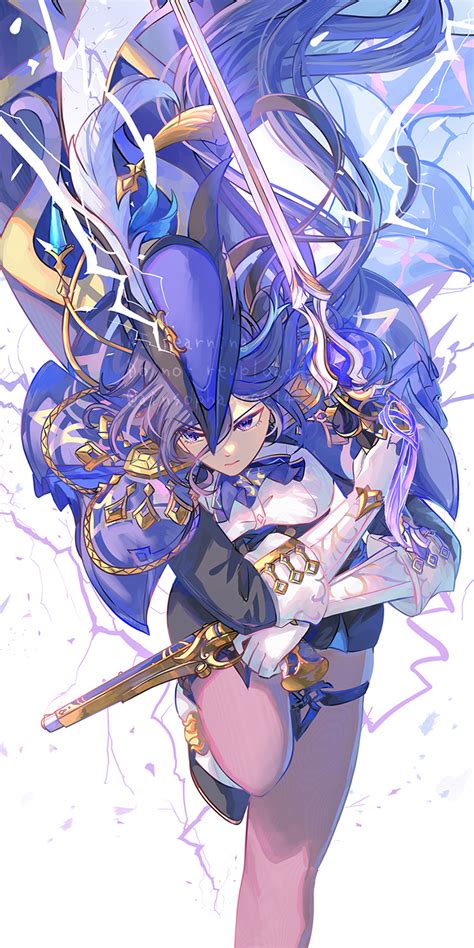 Clorinde Genshin Impact Drawn By Maronstar Danbooru