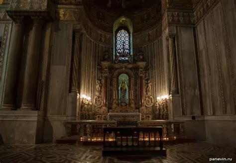 Статуя Мадонны с Младенцем фото Монреале Фотографии и путешествия © Андрей Панёвин