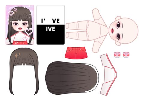 Paper Diy 🖤아이브 미니 앨범 만들기🖤 무료도안 무료배포 네이버 블로그