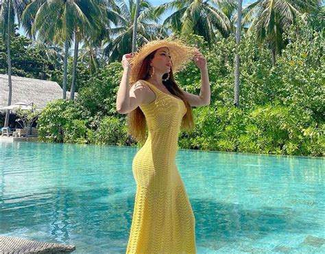 نسرين طافش تستمتع بوقتها في المالديف خبر في الفن