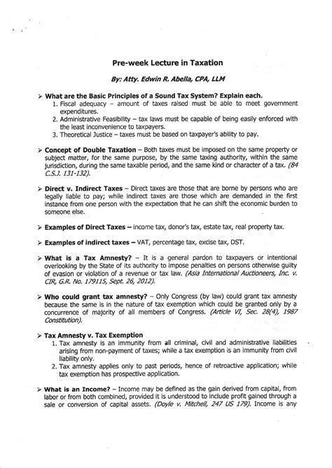 Lecture Taxation Business Tax Studocu