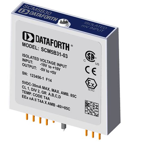 Scm5b31 Voltage Input Module · Impulse Embedded Limited